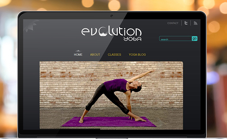 Portfolio: Evolution Yoga - Website | NIX